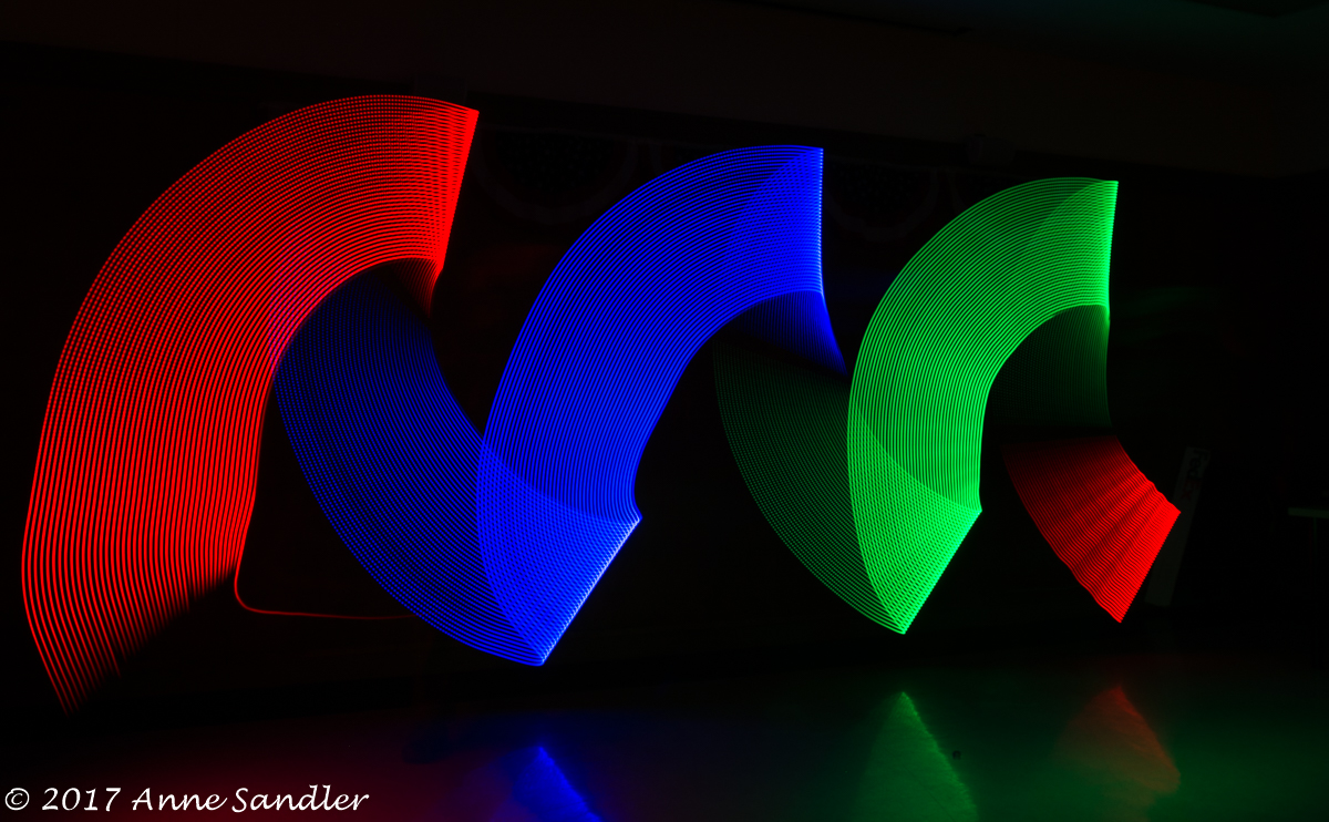 Lights, camera, action: Indoor light painting workshop – Slow Shutter Speed